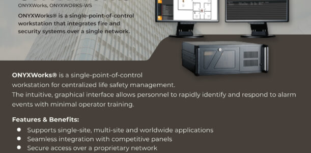 Network Systems- ONYXWorks Infographic - High Rise Security Systems/SMG